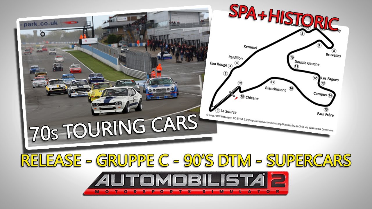 SPA, Gruppe C, BTCC, DTM Und Mehr! Roadmap Update | Automobilista 2 Early Access - YouTube