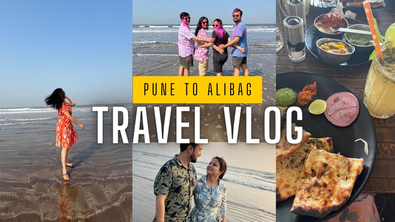 Pune to Alibag roadtrip! Holi celebrations 2024 & weekend getaway 😎🌴 ...