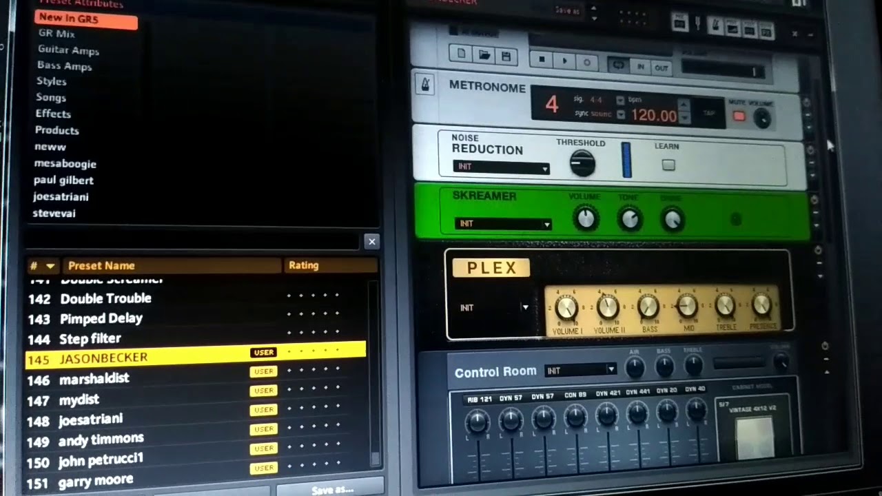 Jason Becker Preset Guitar Rig 5 - YouTube