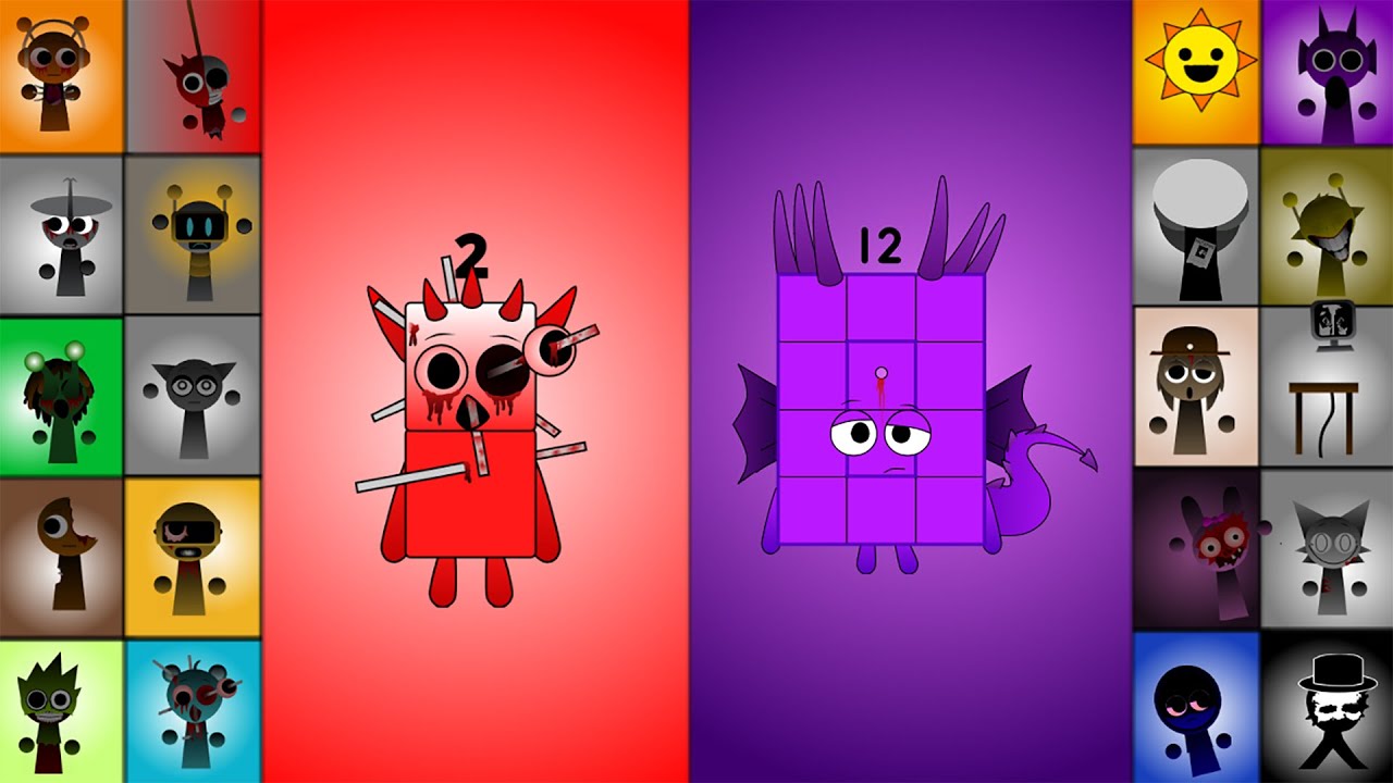 Ultimate Battle ! Sprunkiblocks Band Pyramixed Vs REMASTERED (1 - 20 ...