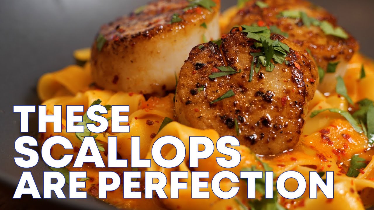 How to make delicious coconut curry scallops | Leo Cooks Things - YouTube