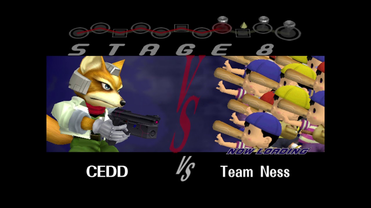 Super Smash Bros Melee: Classic Mode Fox (no crazy hand) - YouTube