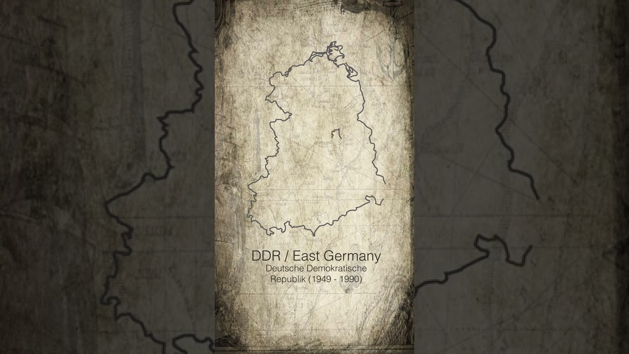 East Germany DDR map drawing #shorts #map #eastgermany #ddr #map # ...
