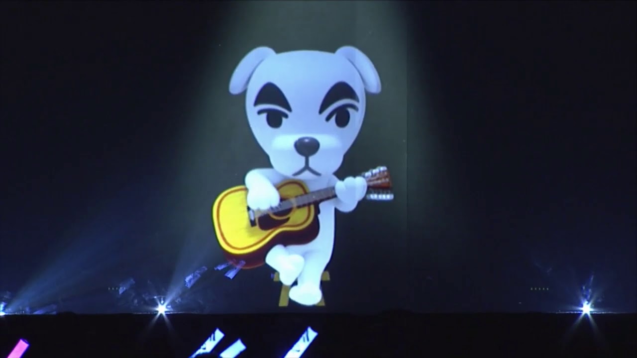 [English Subtitles] K.K. Slider makes his first hologram performance ...