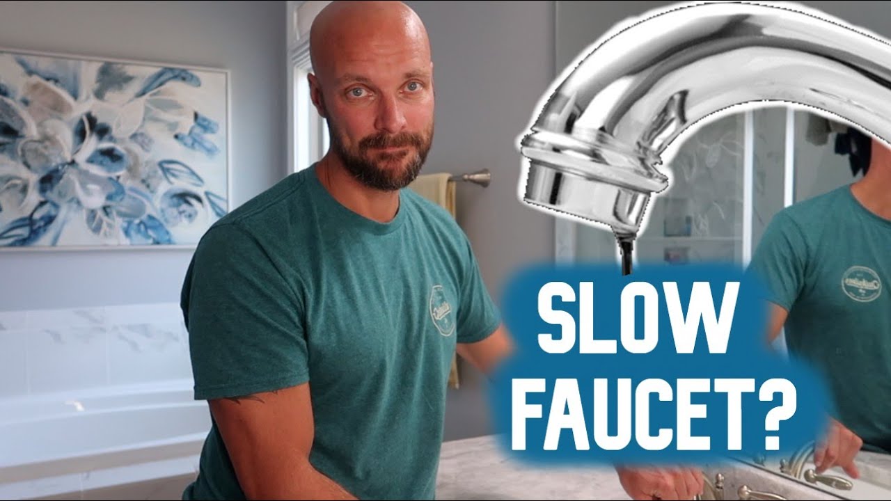 Slow Faucet? Don’t Call a Plumber! Try This First - YouTube