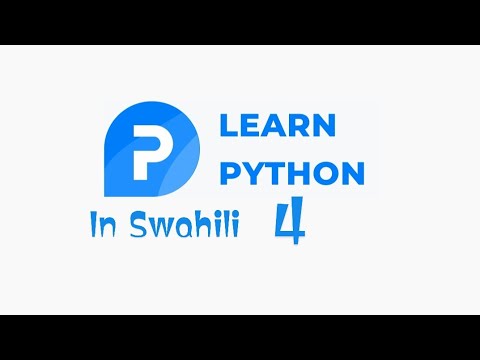learn python 🐸 in swahili Chapter 4 - YouTube