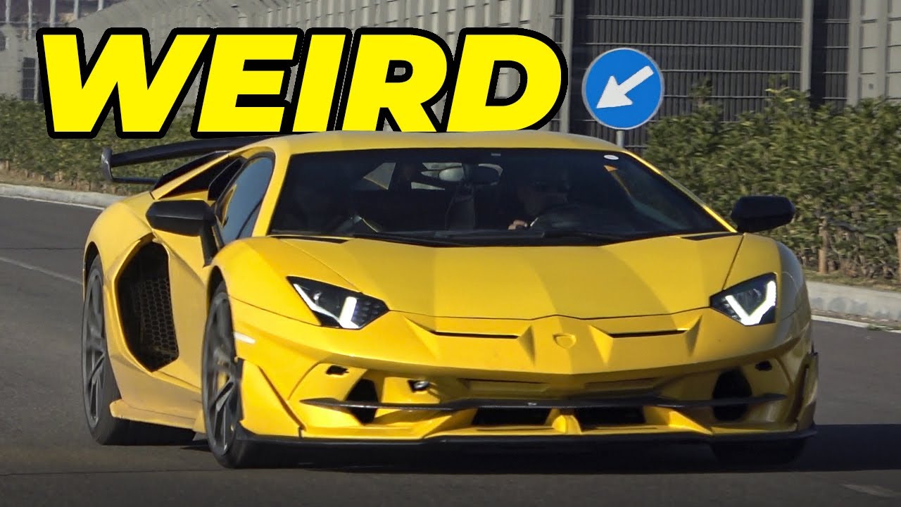 THIS Is A WEIRD LAMBORGHINI - YouTube