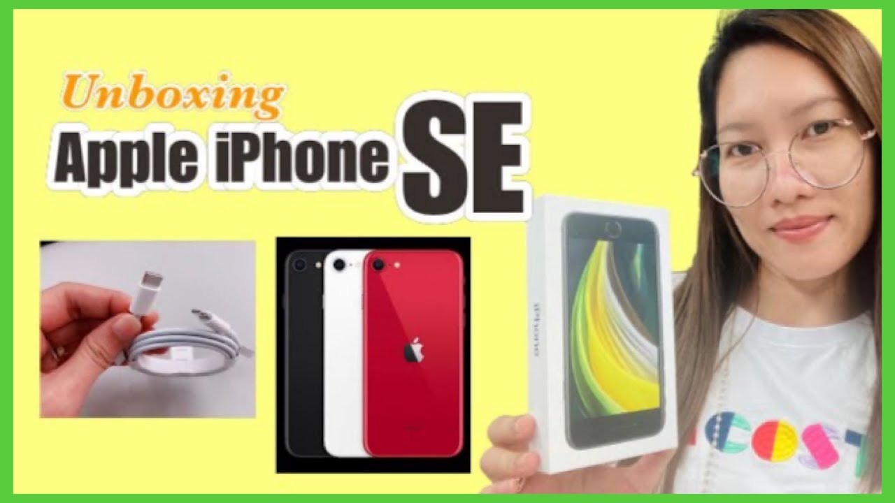 UNBOXING APPLE iPHONE SE 2022 - YouTube