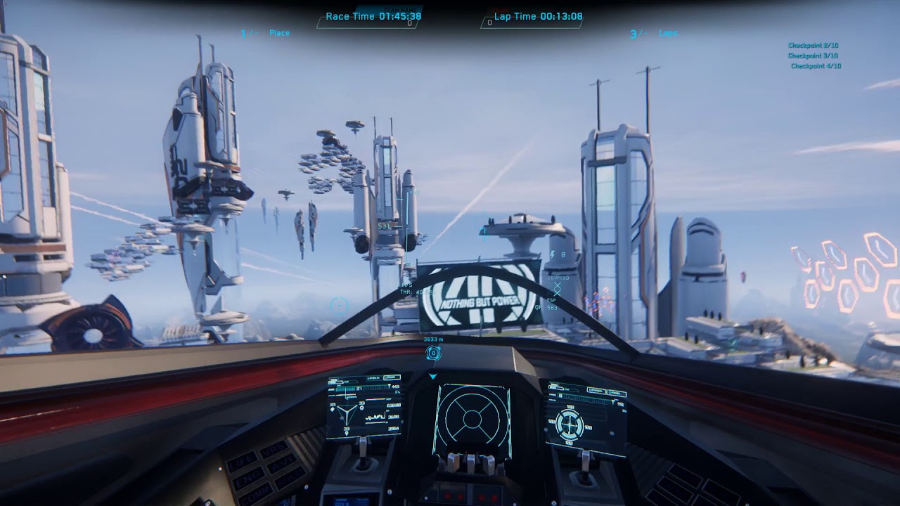 Star Citizen - Racing - Sub 38 Sec Lap on Old Vanderval - YouTube