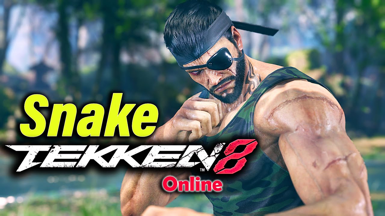 PLAY AS SNAKE - TEKKEN 8 ONLINE MODE - YouTube