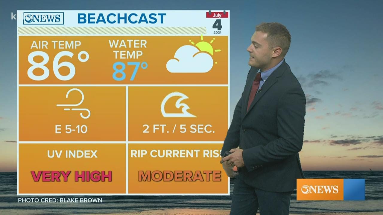 Joe DeCarlo South Texas Weather Forecast 07-04-2021 AM - YouTube