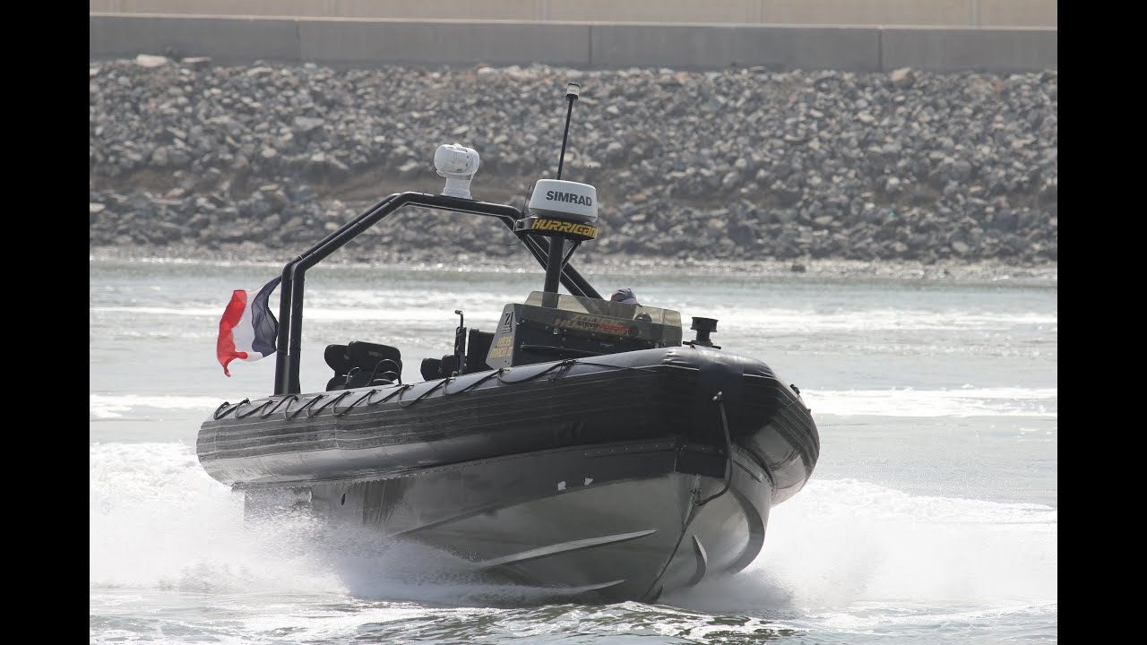 Zodiac Hurricane Mach 2 H935, French Navy, NAVDEX 2013 demo - YouTube