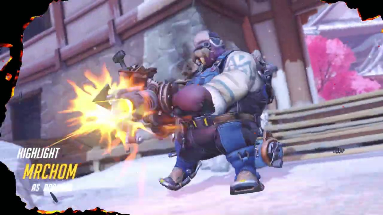 Overwatch - More Than Just An Ult, Hog Has A Hook Too! - YouTube