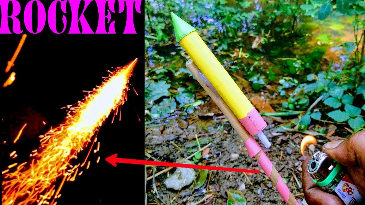 HOW TO MAKE A PAPER ROCKET USING COLOUR PAPER || COLOUR PAPER ROCKET ...