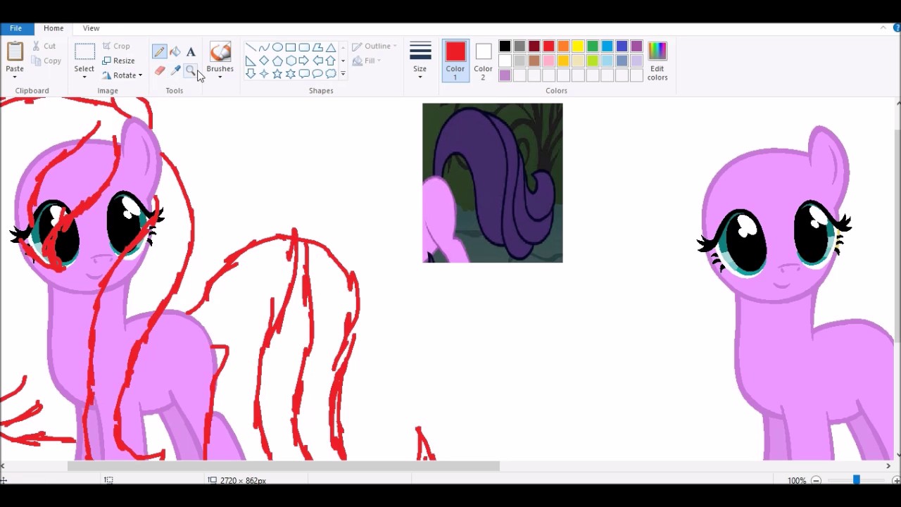 MLP Speedpaint Paisley Diane |Mlp Oc| - YouTube
