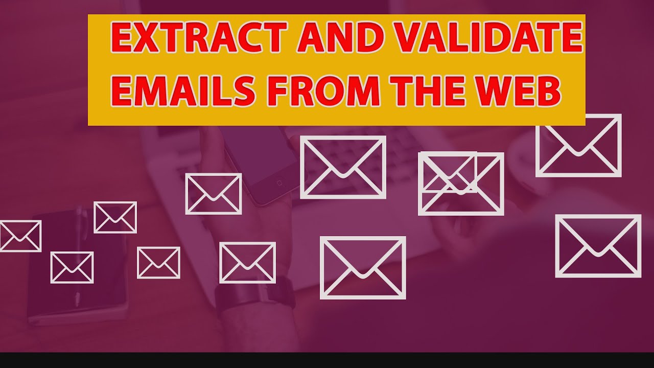 How to Extract and Validate Emails Online for FREE - YouTube