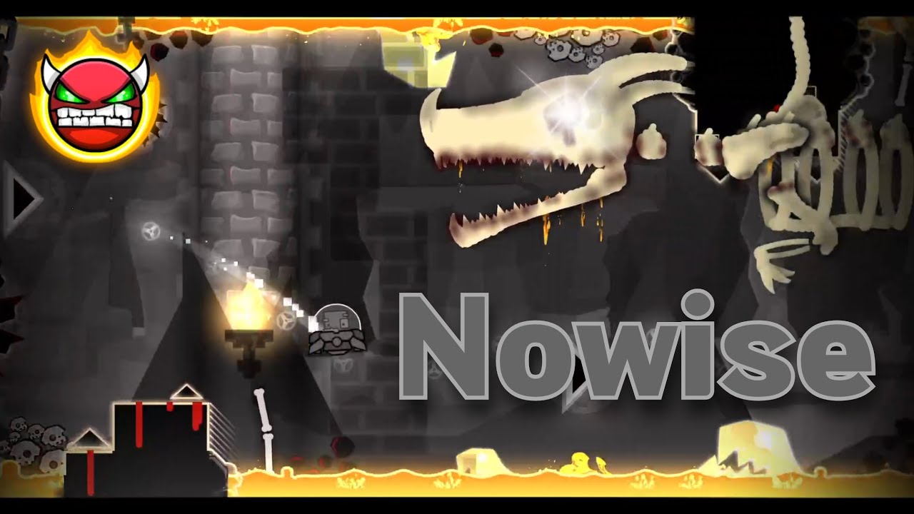 [Geometry Dash] Doom Gauntlet - Nowise (Hard Demon) by Darwin - YouTube
