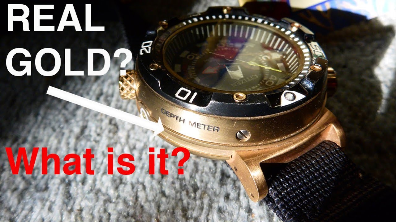 Gold Tone on watches What is it? - YouTube