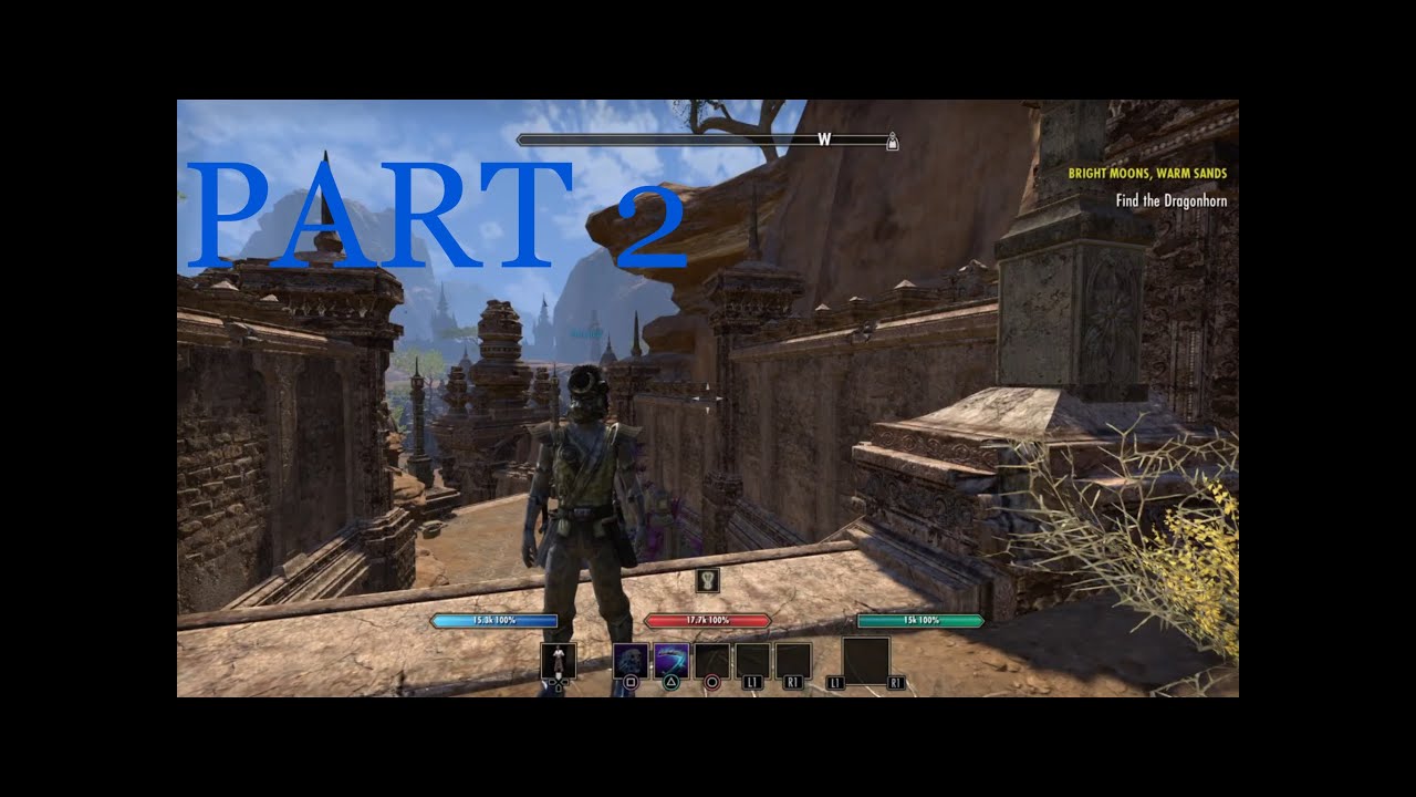 The Elder Scrolls Online Elsweyr DLC PS4 Gameplay Walkthrough Part 2 ...