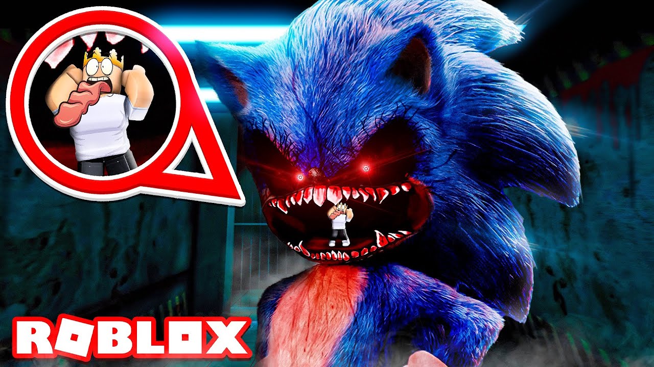EVIL SONIC.EXE Tried To EAT ME In ROBLOX - YouTube