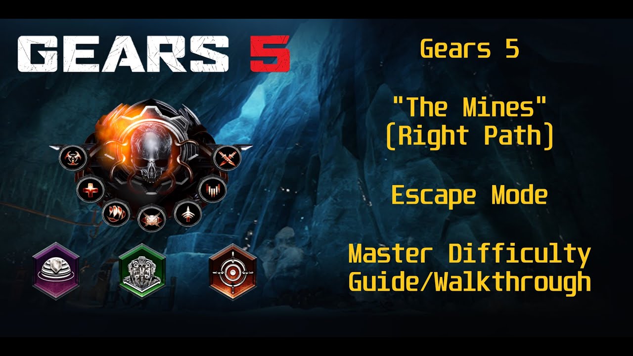 Gears 5: "The Mines" Escape Mode, Master Difficulty Guide/Walkthrough ...