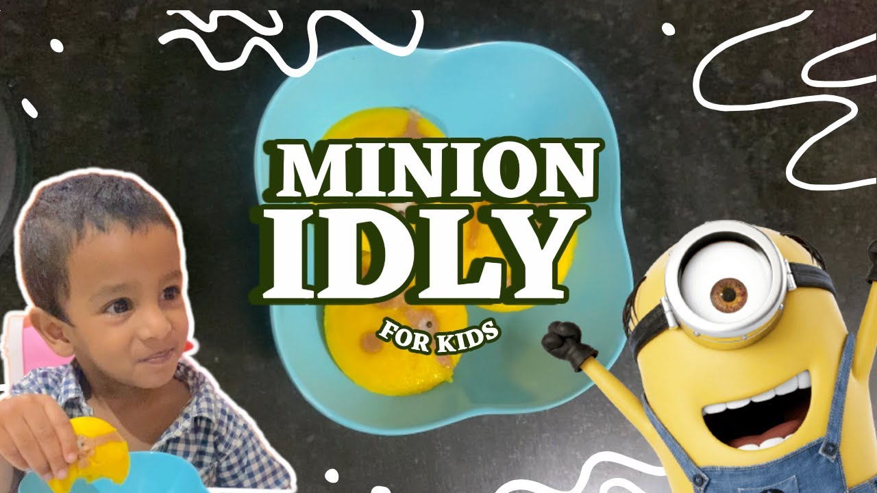 Minion idly | Healthy breakfast for kids | Sunday special - YouTube