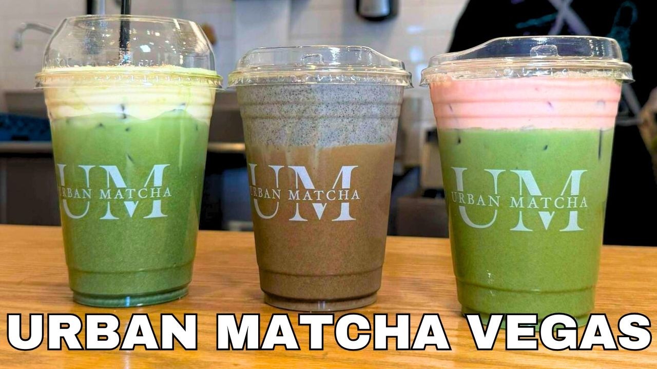 BEST Matcha in Las Vegas || Behind the Scenes of Urban Matcha - YouTube