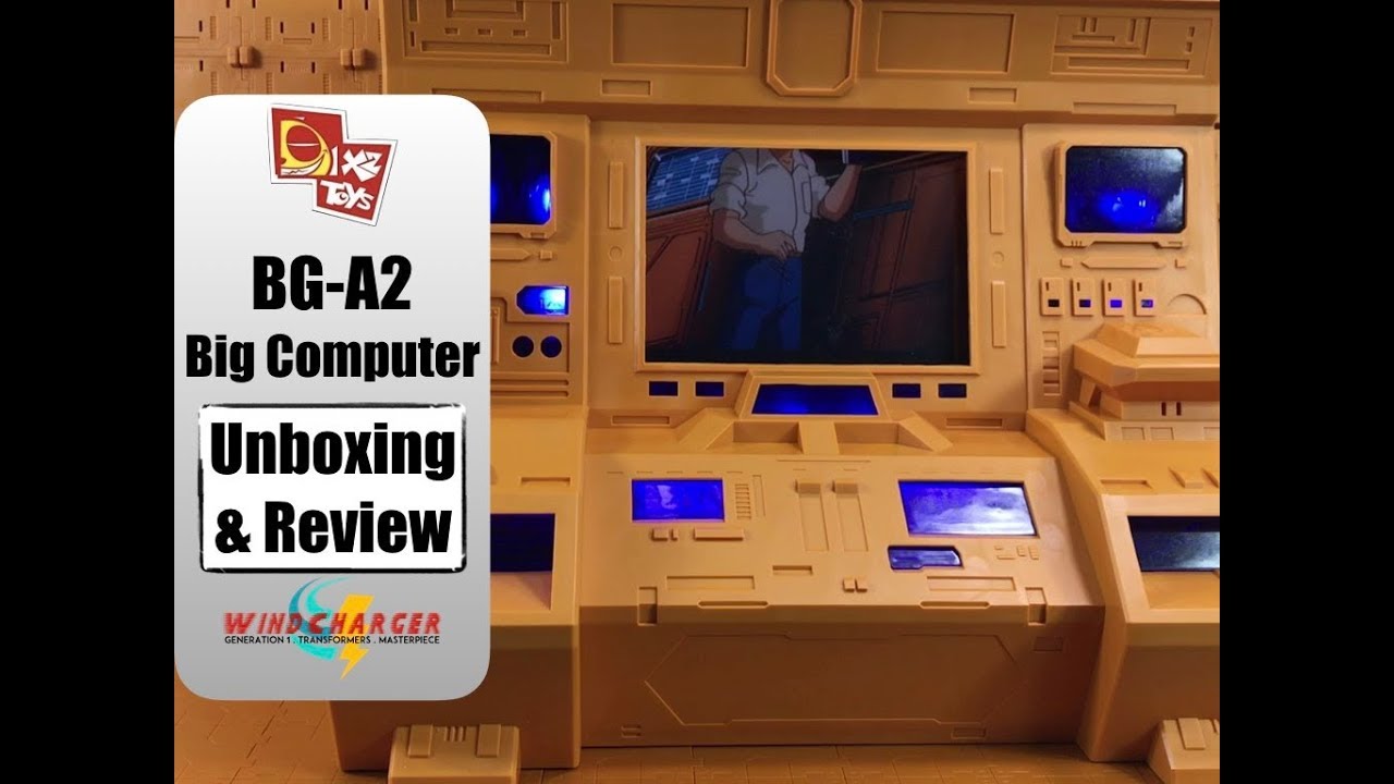 Transformers Masterpiece Review - (Teletraan I) X2Toys BG-A2 Big ...