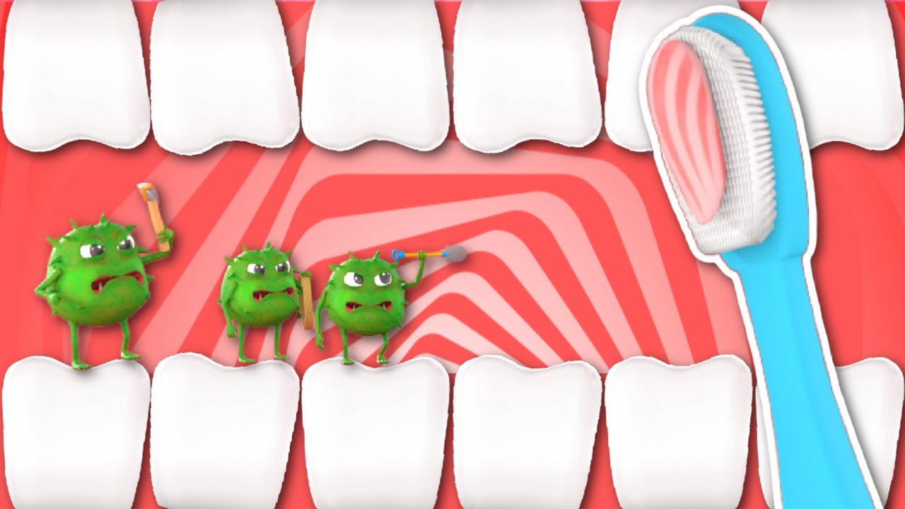 Tooth Monsters | Healthy Habits for Children + More Nursery Rhymes ...
