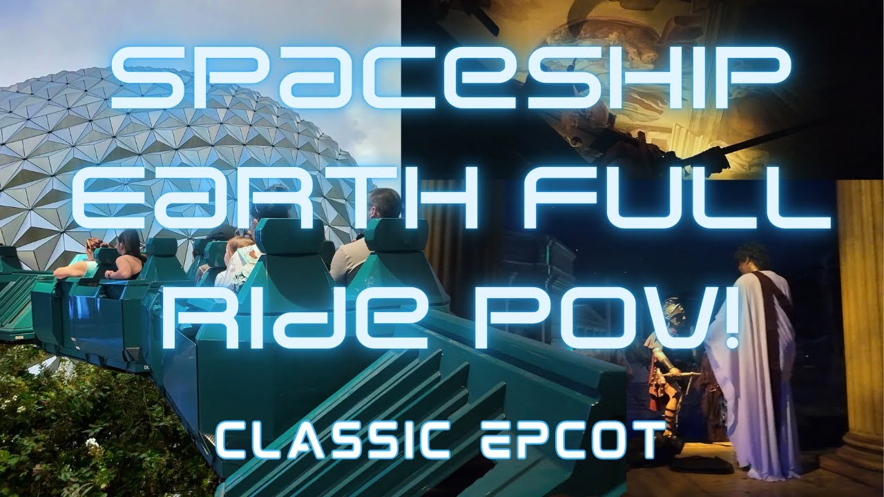 Spaceship Earth Full Ride POV | EPCOT Walt Disney World 4K - YouTube