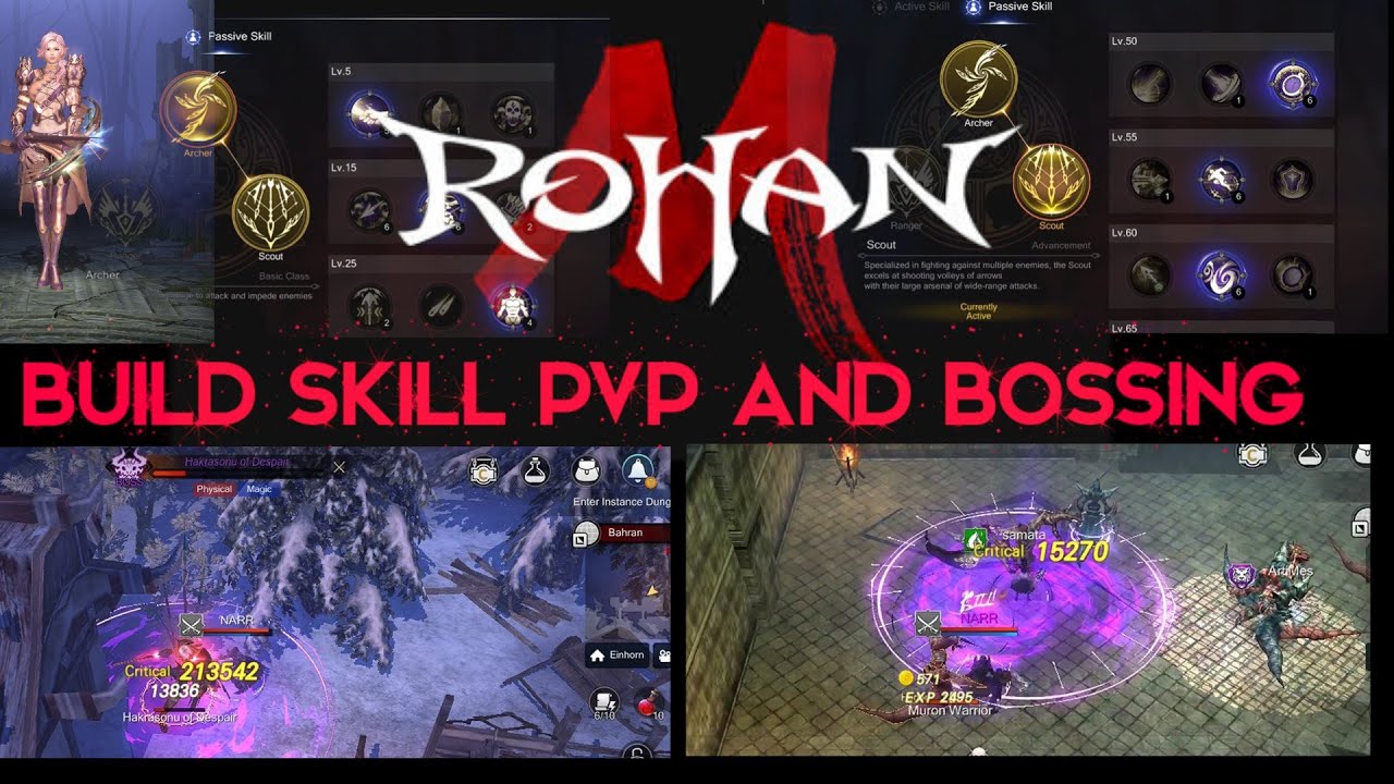 BUILD AND SKILL PERFECT FOR SCOUT AGI - ROHAN MOBILE - YouTube