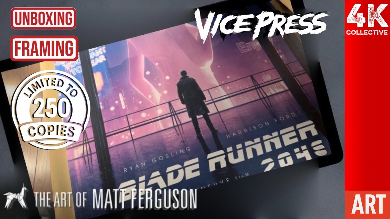 Blade Runner 2049 One Sheet by Matt Ferguson | VicePress and frame by ...