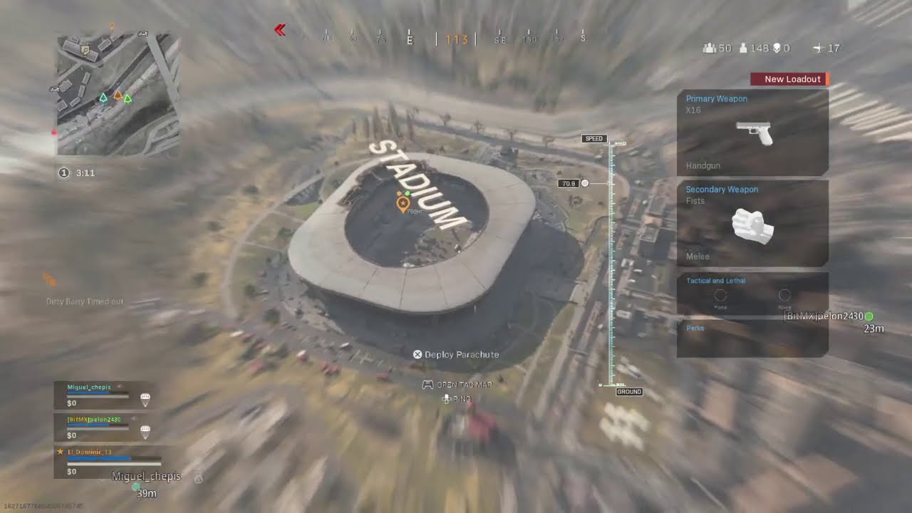 call of duty warzone season 5 full stadium (estadio lleno) - YouTube