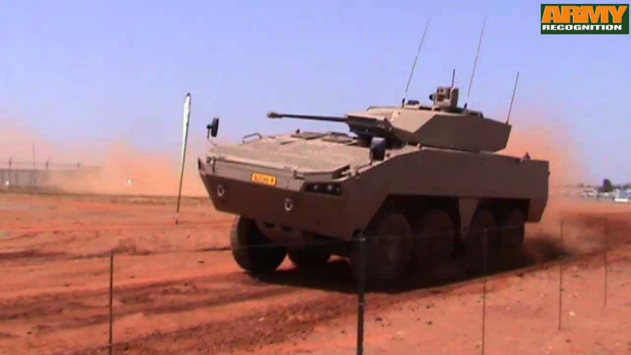 Badger Denel 8x8 armoured infantry fighting vehicle South Africa army ...
