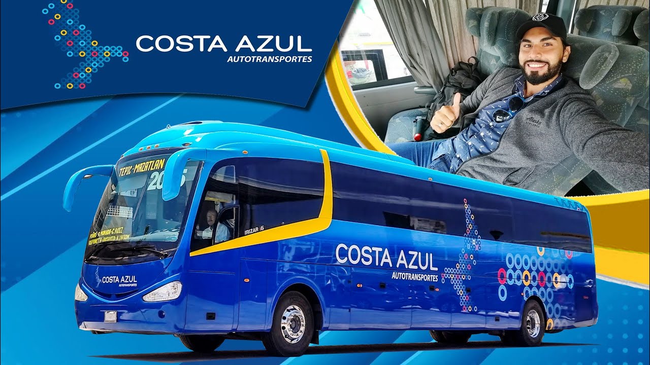 Costa Azul Autotransportes | Review #46 Mazatlán a Tepic - YouTube