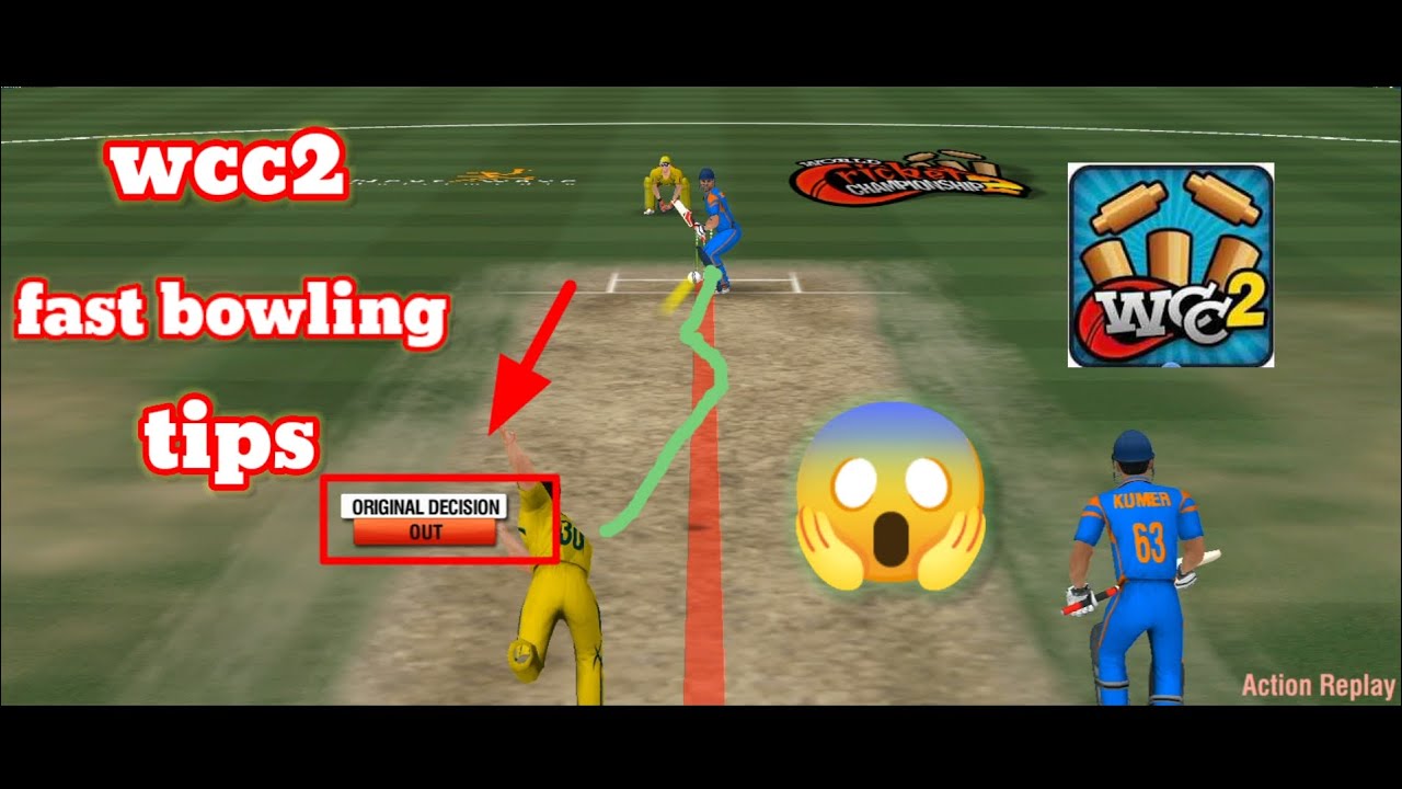 Wcc2 bowling tips fast bowler | wcc2 bowling tips and tricks | @raza ...