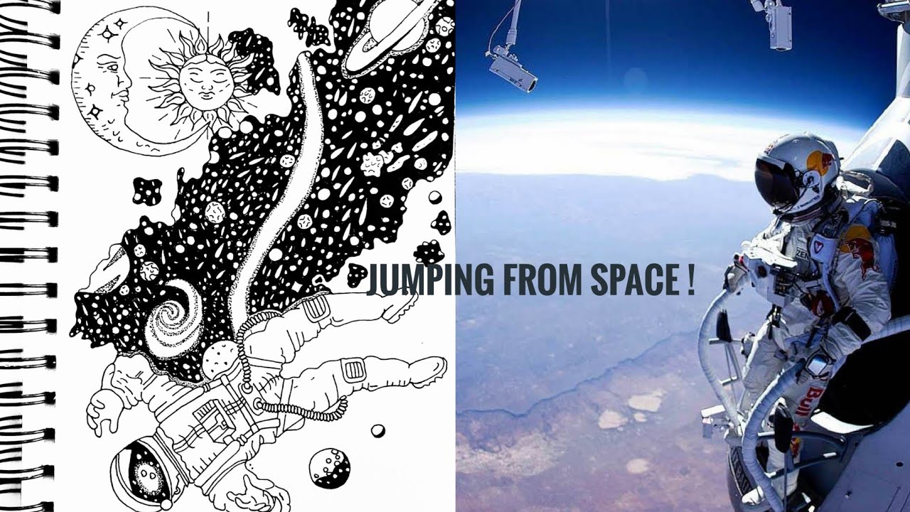 Jumping From Space! - Fineline Art | Cartoon On & On - YouTube