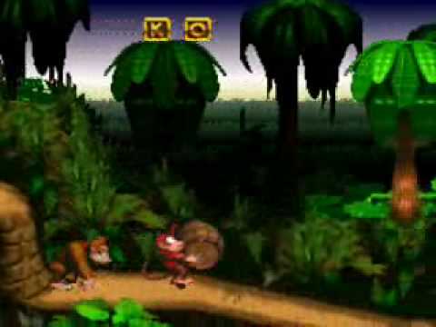 Donkey Kong Country - Jungle Hijinx - YouTube