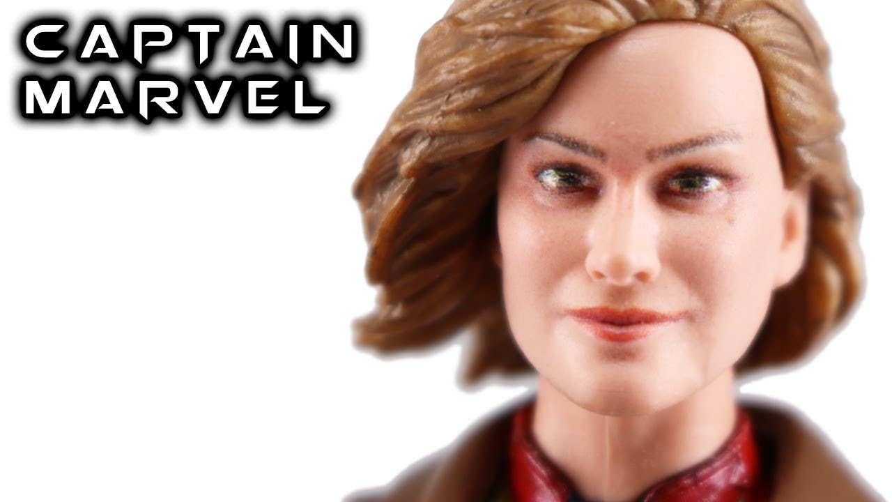 Marvel Legends CAPTAIN MARVEL (In Jacket) Action Figure Review - YouTube