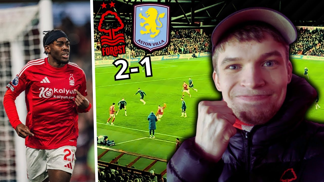 93RD MINUTE SCENES SEND FOREST 4TH!! | Nottingham Forest 2-1 Aston ...
