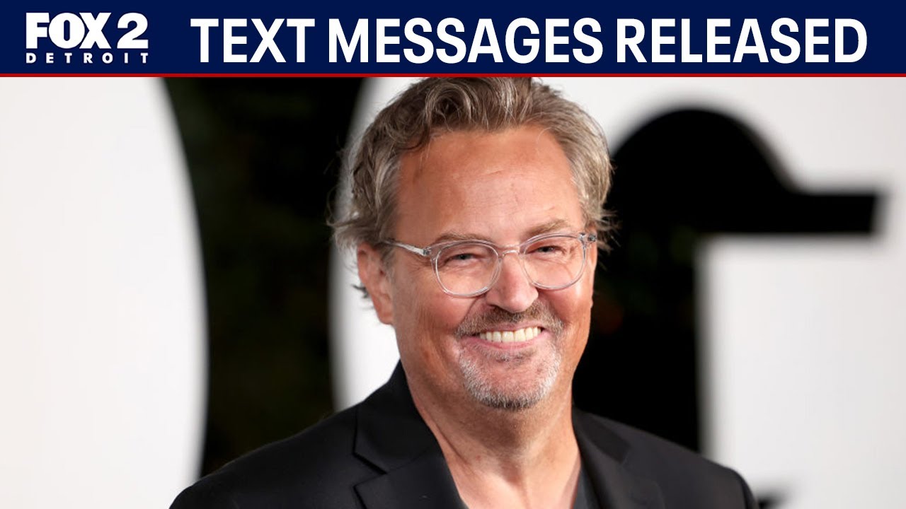 Text messages from Matthew Perry's doctor released - YouTube