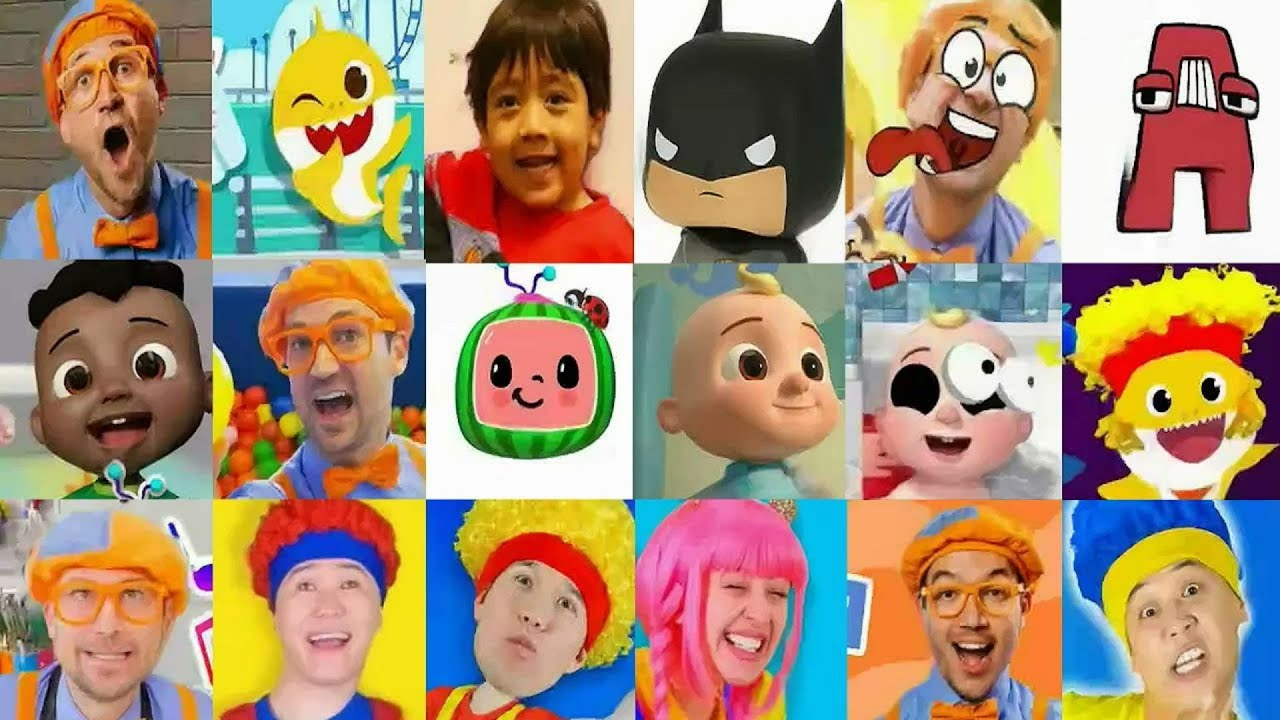 Ryan’s World & Blippi & Cocomelon & D Billions KulikiTaka ti №9 - YouTube