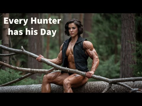 THIS Female Bodybuilder Can Hunt animals in the JUNGLE - YouTube