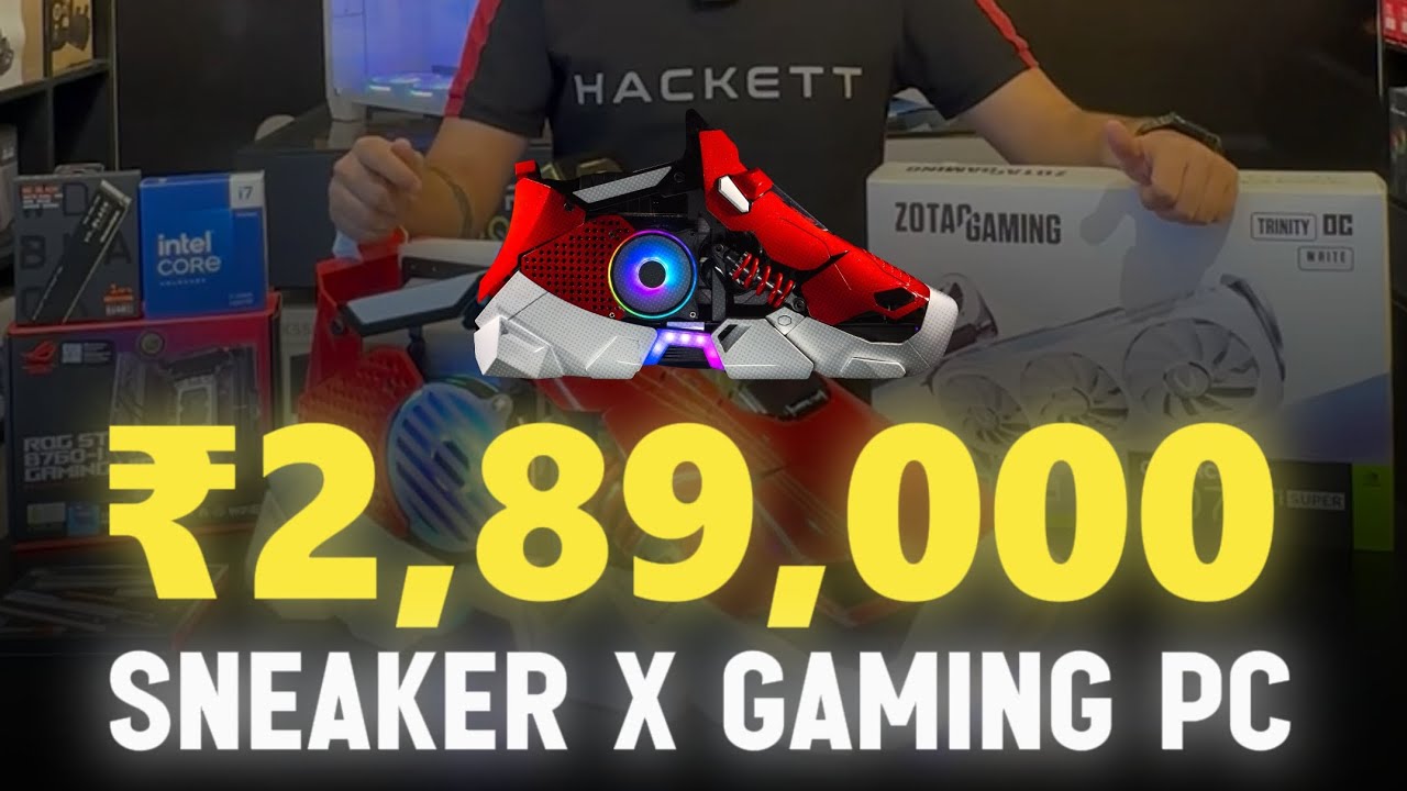 COOLERMASTER SNEAKER X PC BUILD @ 2,89,000 👟 🎮⚡️ ️ SAPPHIRE INFOMATIQUE ...