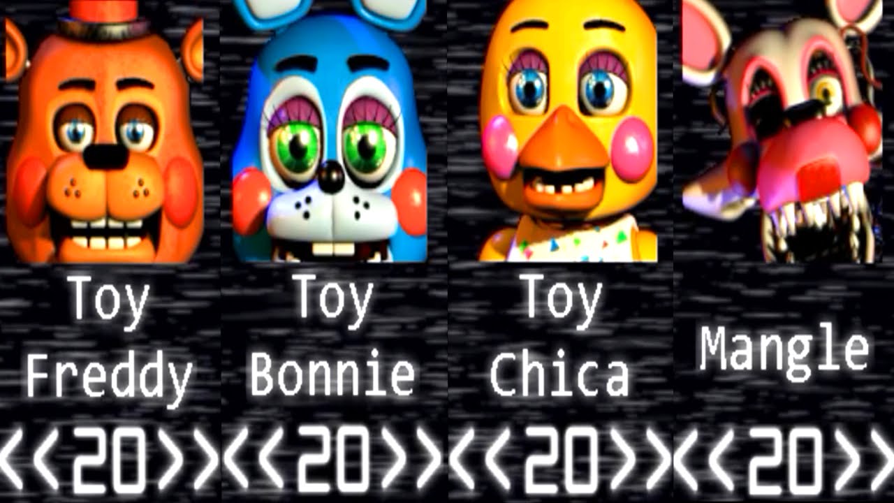 20/20/20/20 MODE!! - Night Shift at Freddy's - YouTube