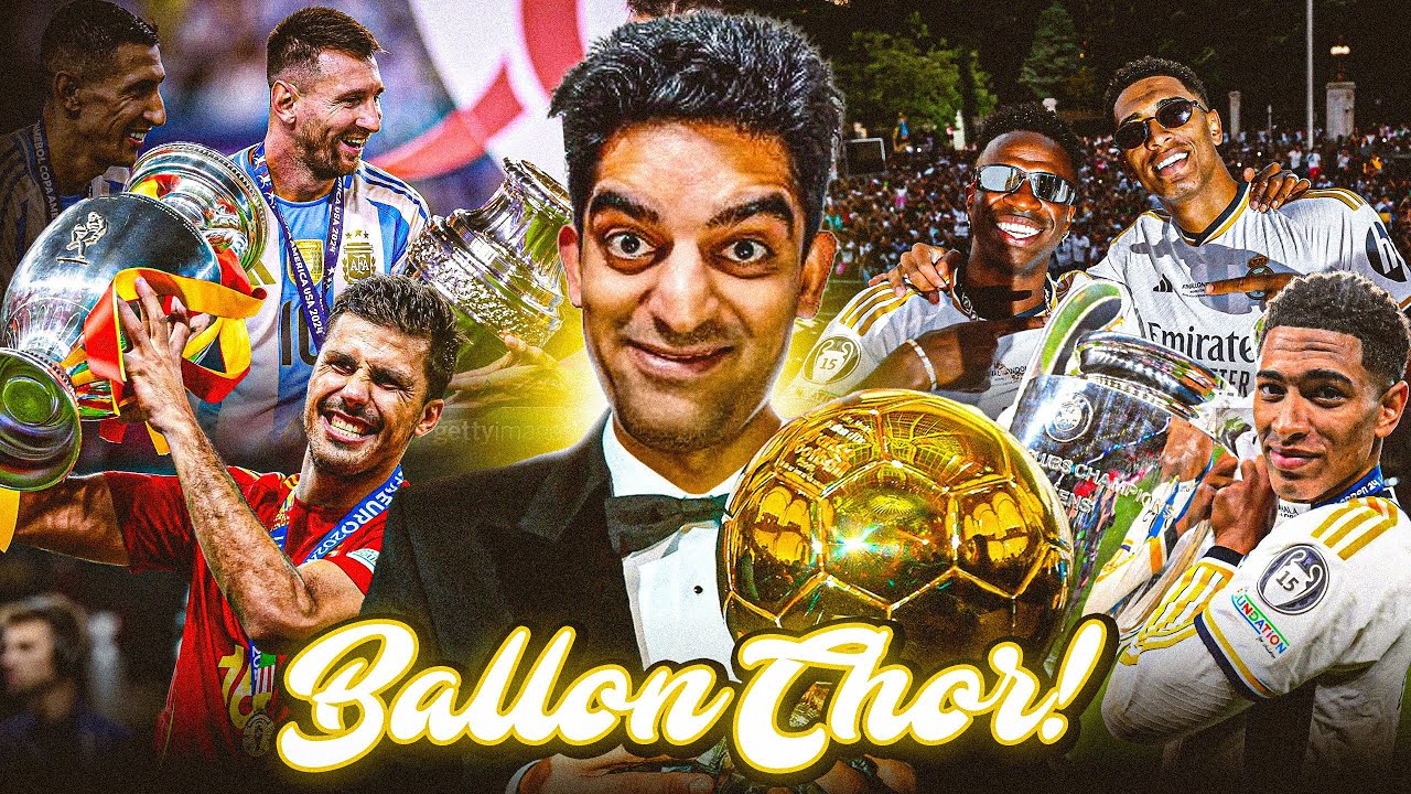 VINICIUS ROBBED?🤔 RODRI WINS BALLON D'OR 2024 Live Watch Along🔥 - YouTube