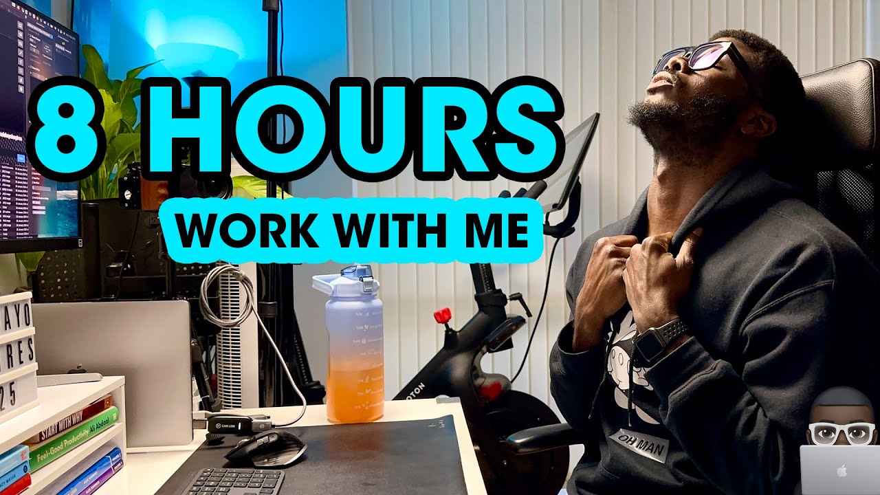 8 Hours Midnight Work With Me | Pomodoro 240/15 Timer | Real-Time ...