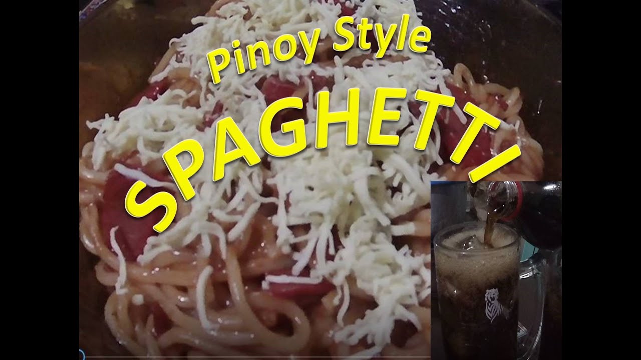 Pinoy Style Spaghetti - YouTube