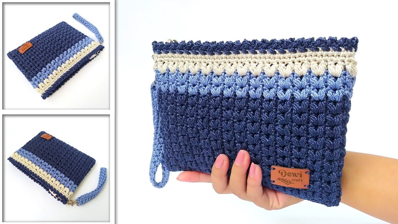 SUPER EASY CROCHET BAG TUTORIAL FOR BEGINNERS - YouTube