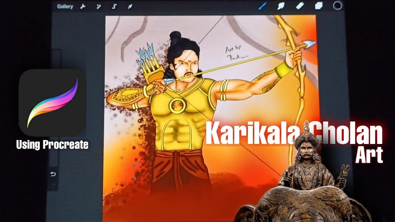 Art of Karikala Cholan | Ponniyin Selvan - YouTube